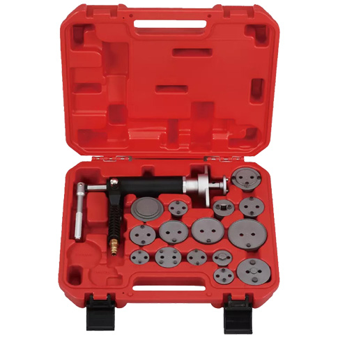 LICOTA AIR POWERED BRAKE CALIPER PISTON WIND BACK TOOL SET (16 PCS ...