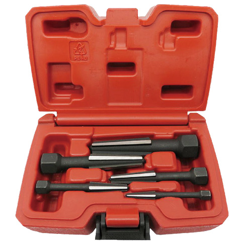 Easy Carrying ATH-7301 - 5PCS DOUBLE EDGE SCREW EXTRACTOR SET | LICOTA